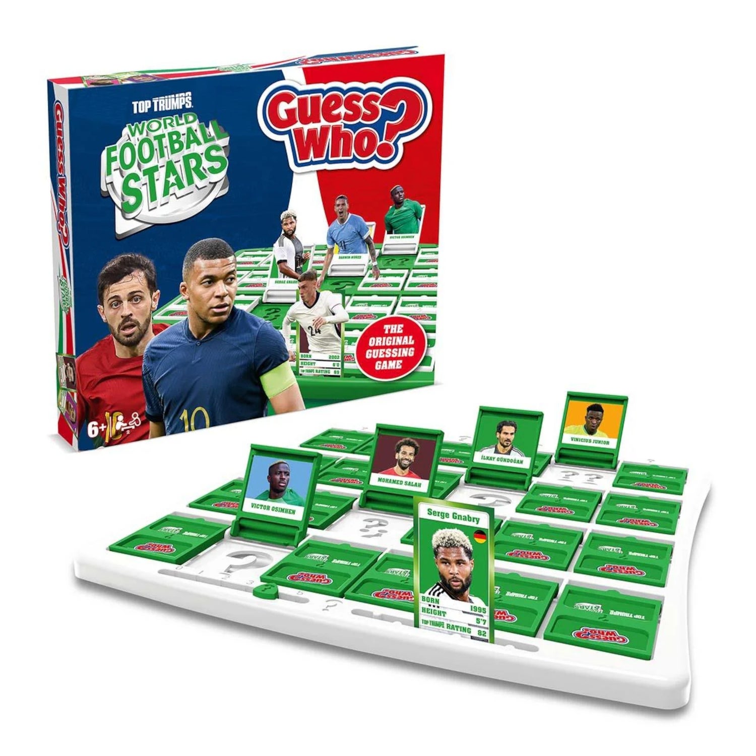 World Football Stars Guess Who Board Game Toys | Zavvi Australia