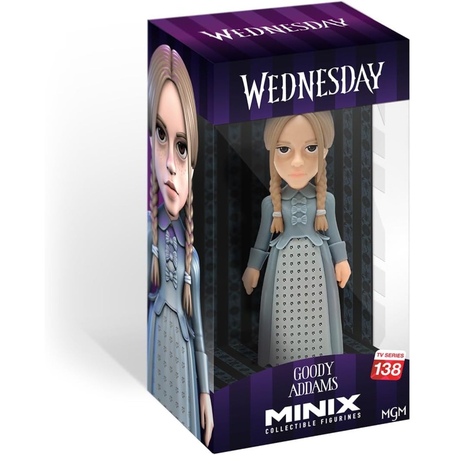 BANDAI MINIX WEDNESDAY GOODY ADDAMS 12CM Merchandise - Zavvi UK