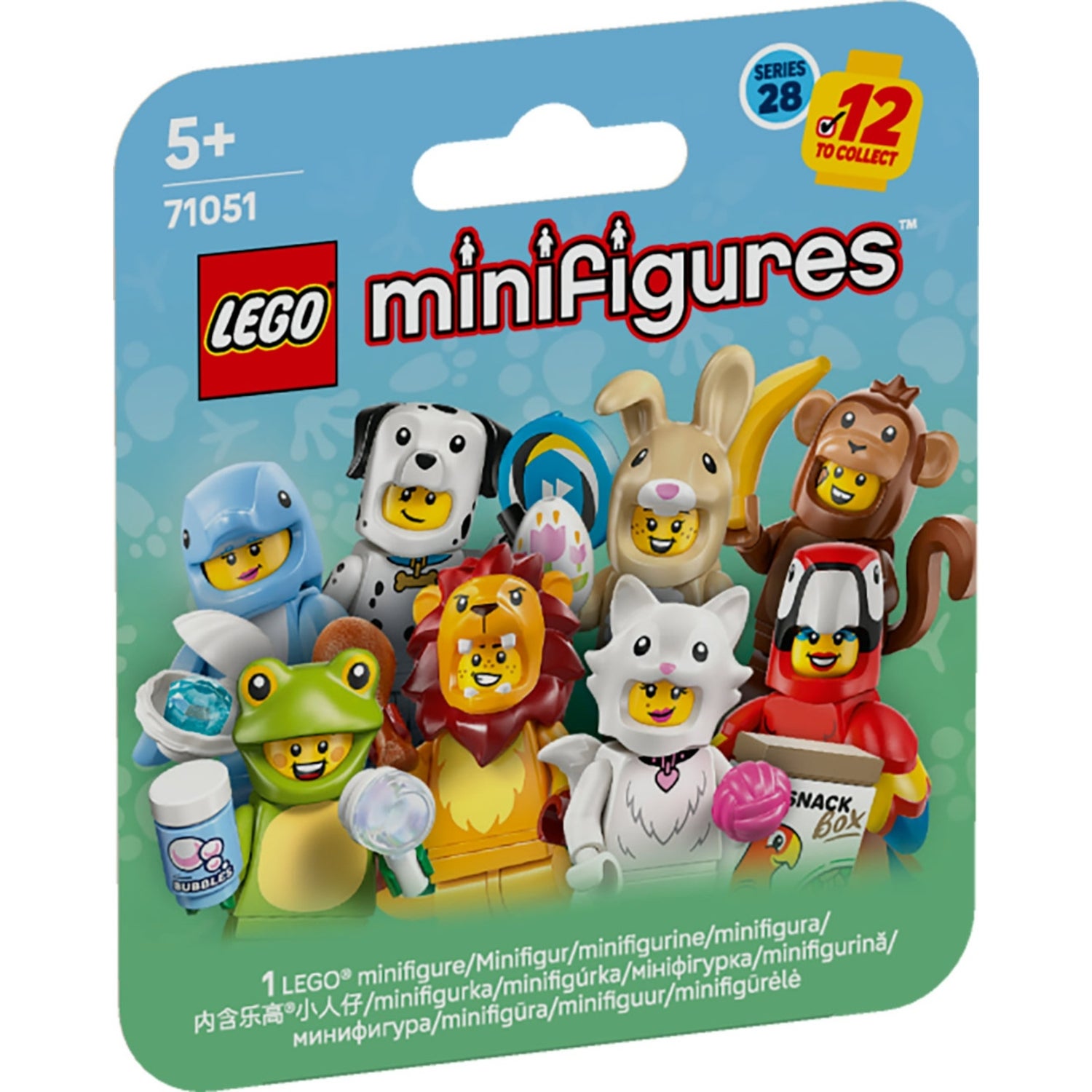 LEGO Minifigures Animal Series 28 Mystery Box Toy CDU 71051 (36 ...