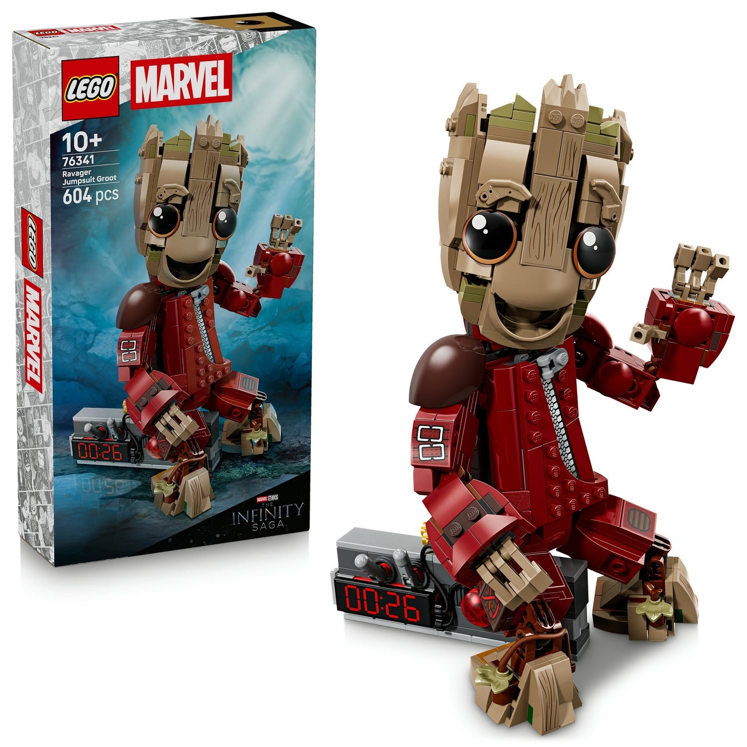 LEGO ǀ Marvel Ravager Jumpsuit Groot Building Toy 76341 Toys - Zavvi UK