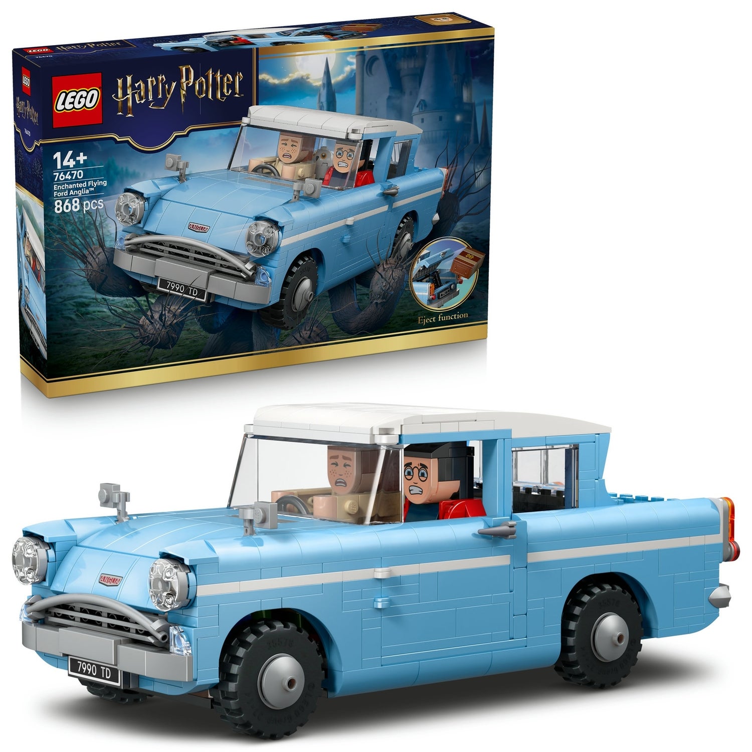 LEGO Harry Potter Enchanted Flying Ford Anglia Car Toy 76470 Toys ...