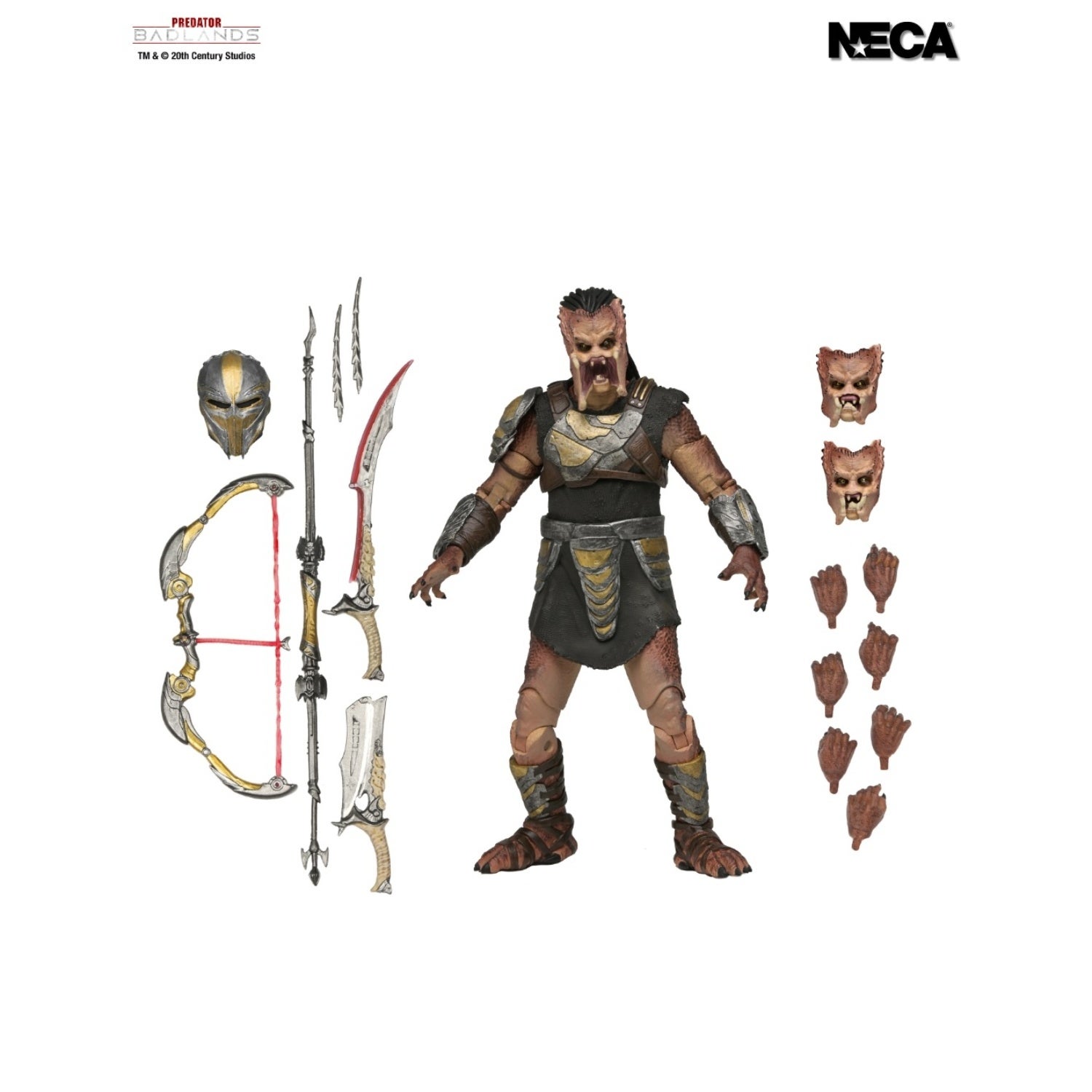 NECA PREDATOR - BADLANDS - DEK (TRAINING ARMOUR) ULTIMATE 7 INCH SCALE ...