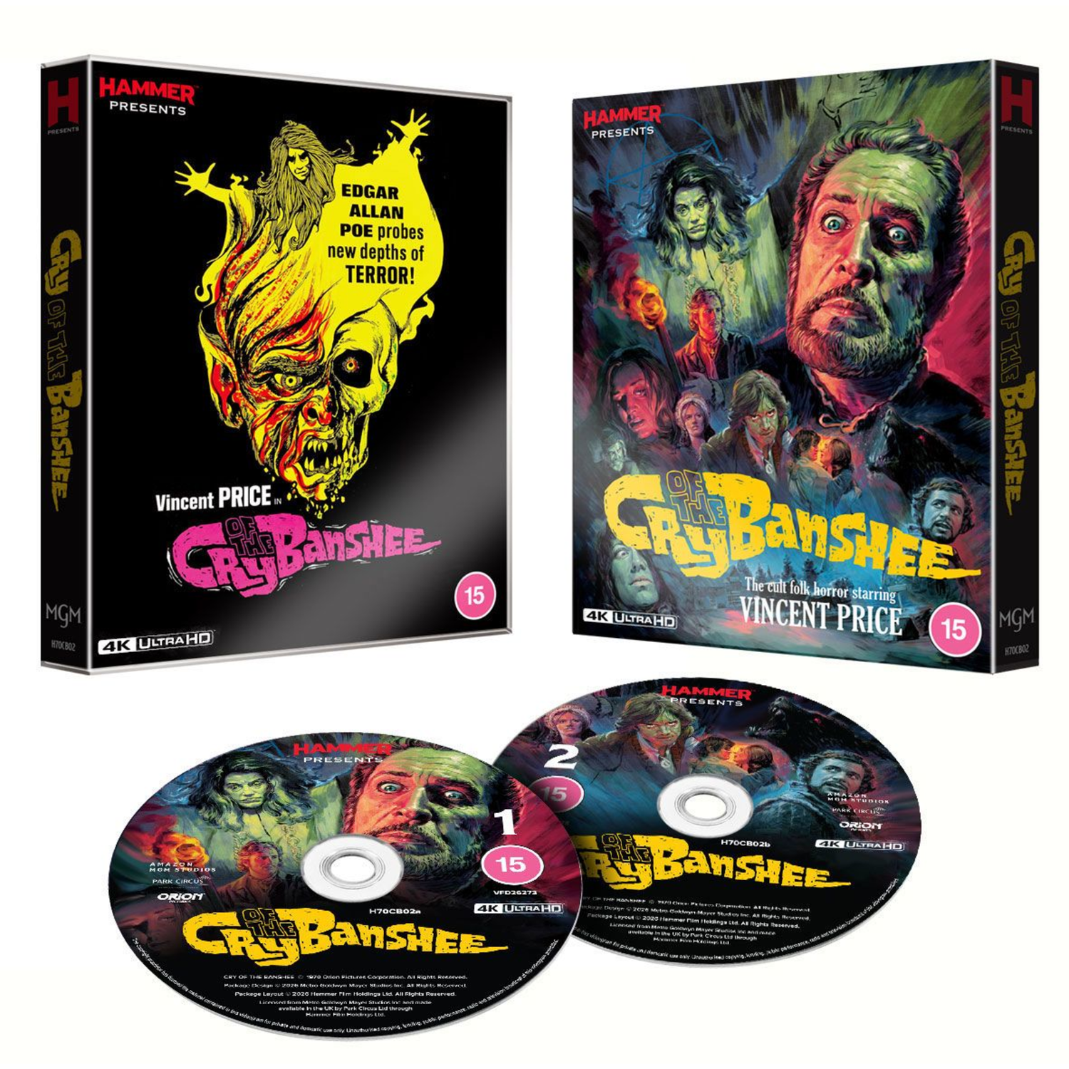 Cry of the Banshee 4K Ultra HD 4K - Zavvi UK