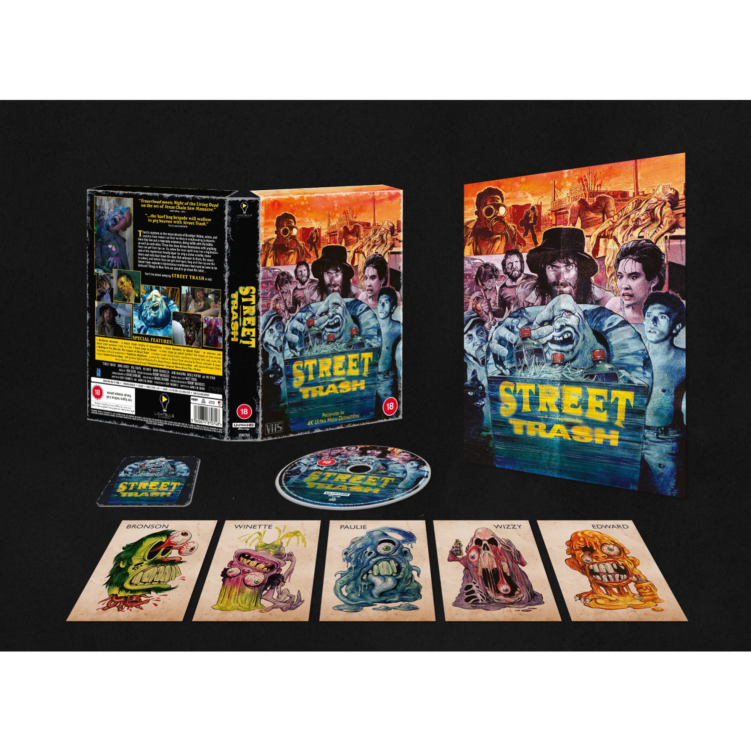 Street Trash 4K Ultra HD Limited Collector's Edition VHS Box 4K - Zavvi UK
