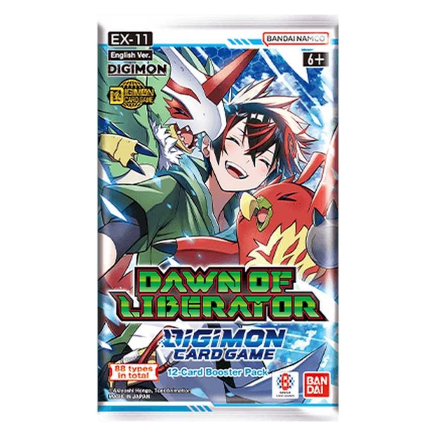 Digimon Card Game: Extra Booster Box Dawn Of Liberator (24 Packs) Toys ...