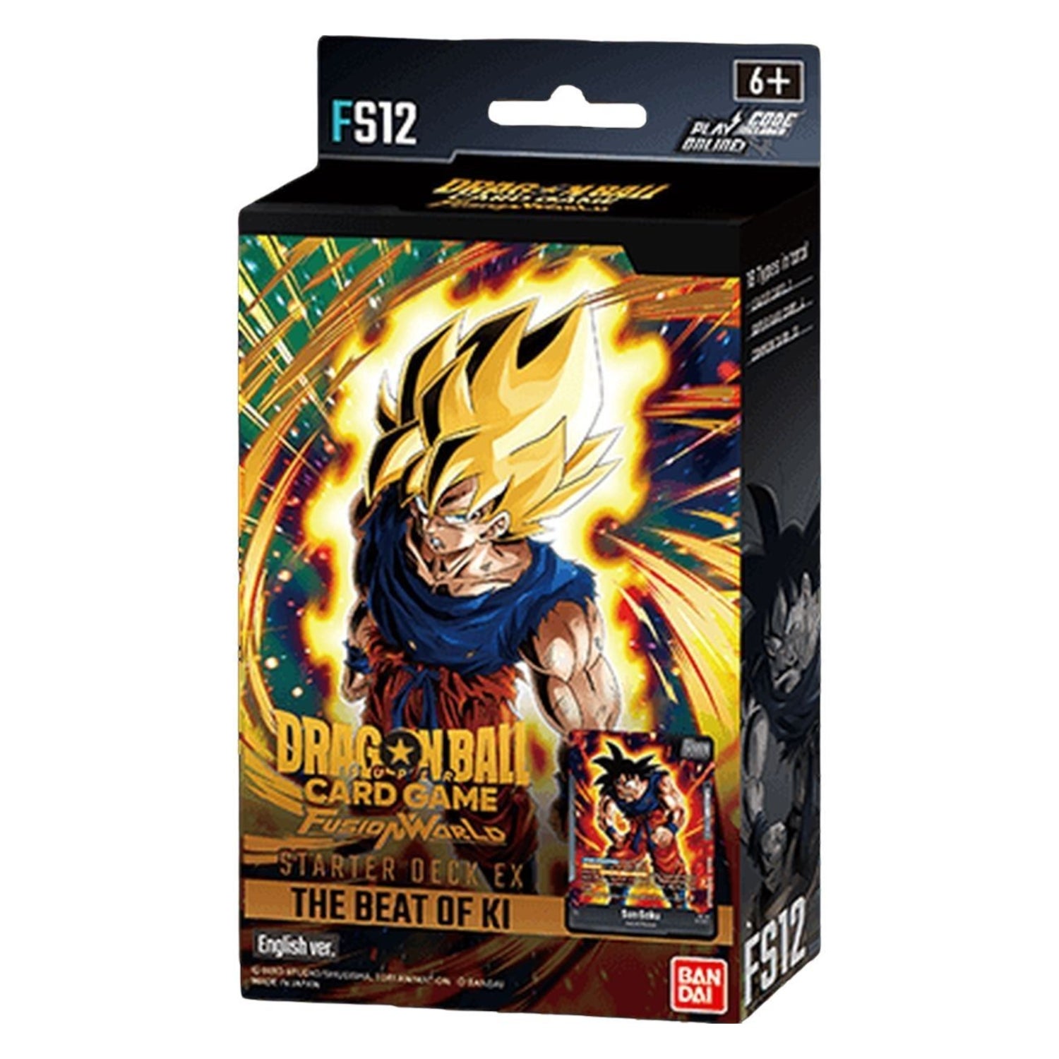 Dragon Ball Super Card Game: Starter Deck EX Fusion World The Beat of ...