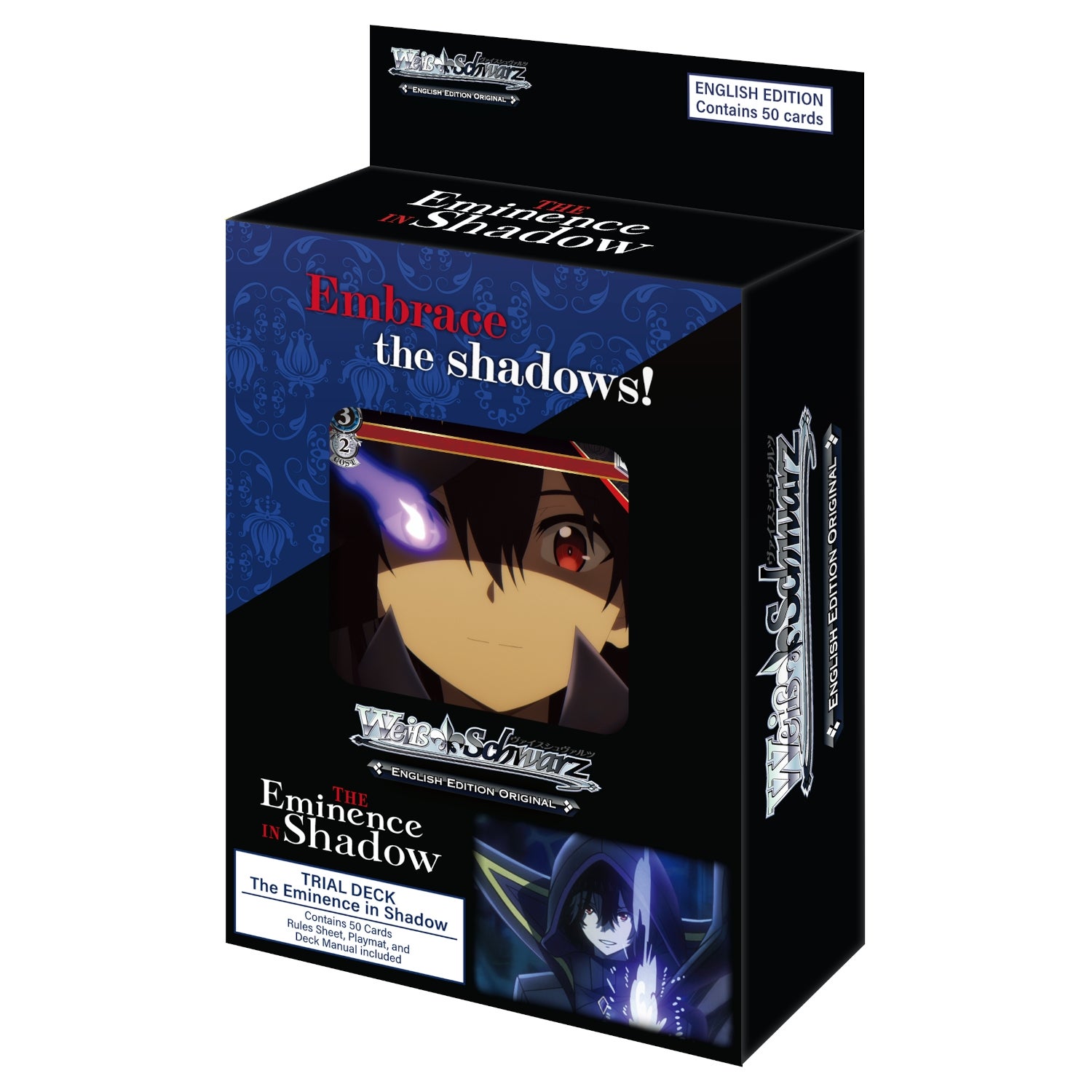 Weiss Schwarz Trading Card Game Trial Deck: The Eminence in Shadow Toys ...
