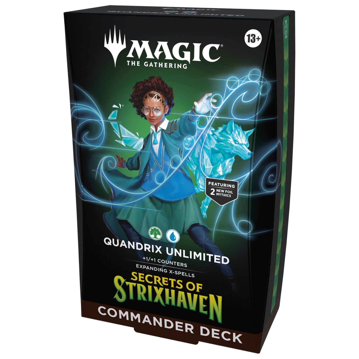 Magic: The Gathering Secrets of Strixhaven Commander Deck - Quandrix ...