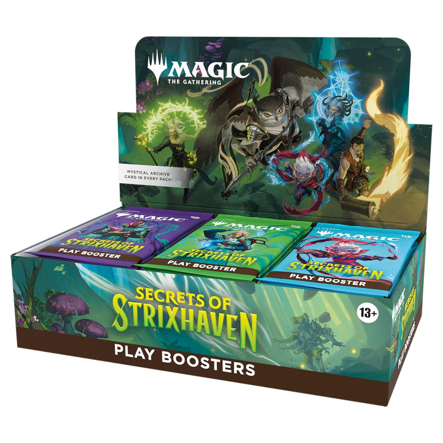 Magic: The Gathering Secrets of Strixhaven - Play Booster Box (30 Packs ...