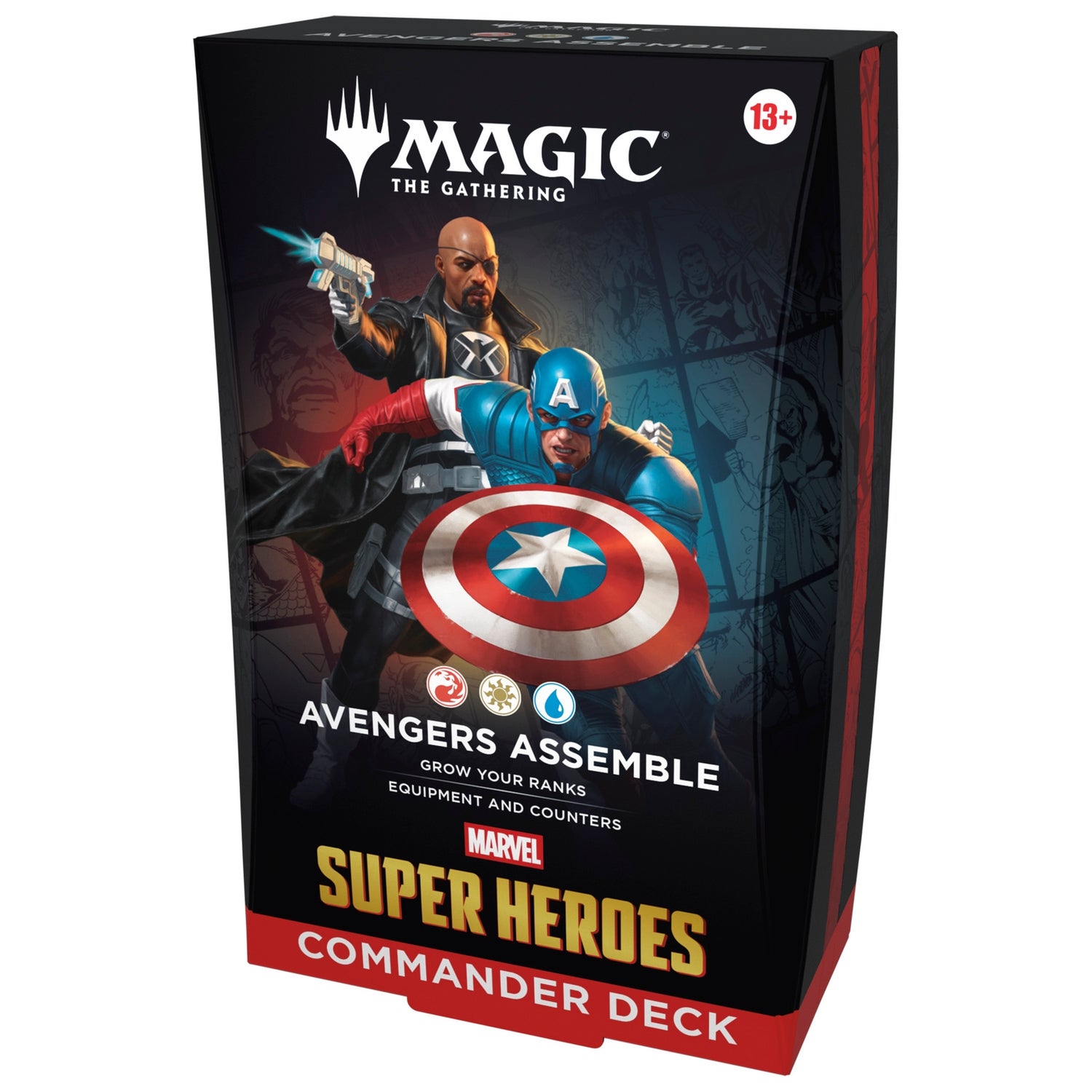 Magic: The Gathering Marvel Super Heroes Commander Deck - Avengers ...