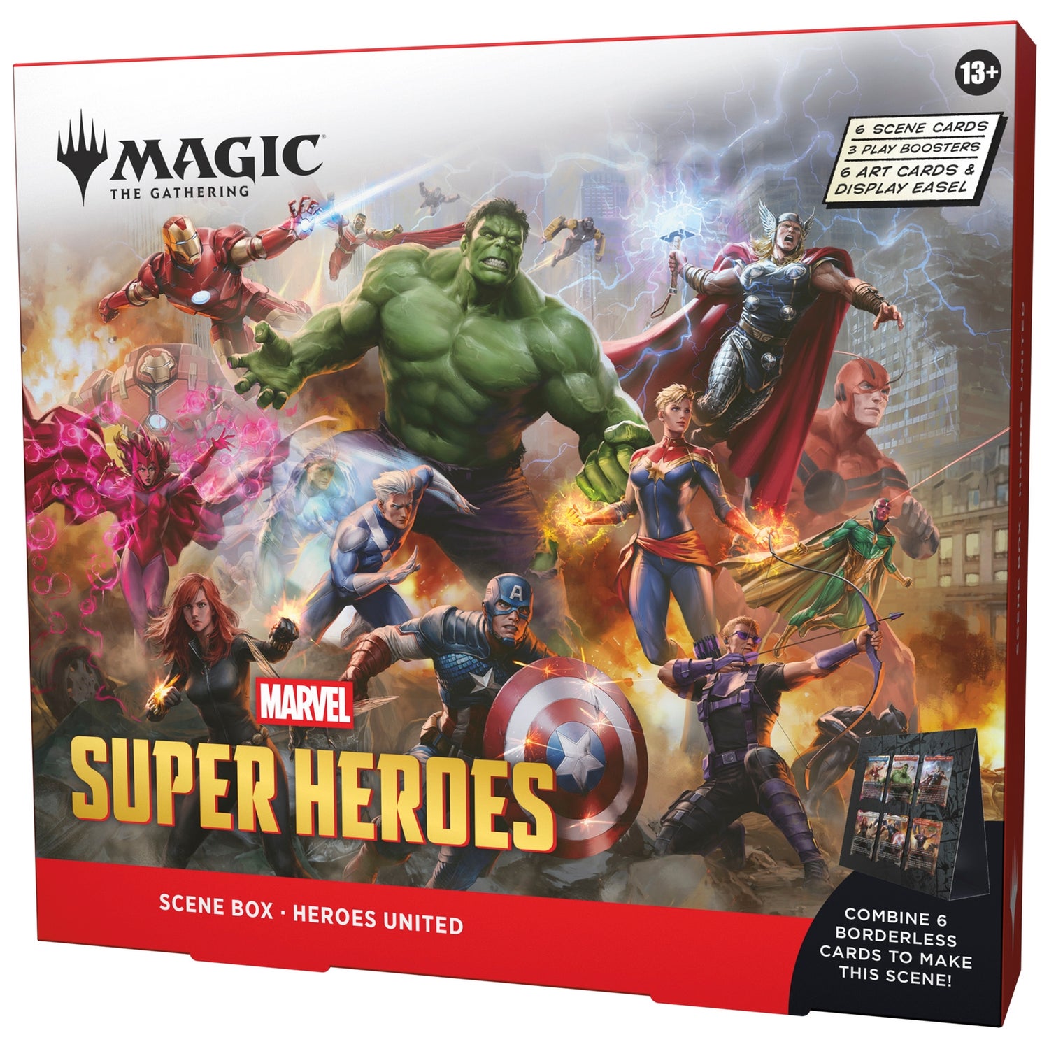 Magic: The Gathering Marvel Super Heroes Scene Box - Heroes United Toys ...