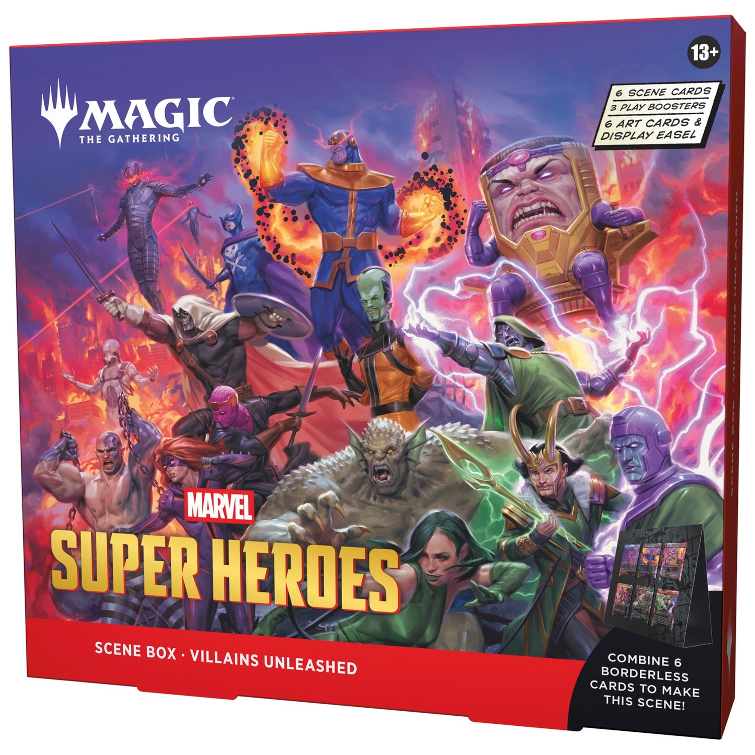 Magic: The Gathering Marvel Super Heroes Scene Box - Villains Unleashed ...