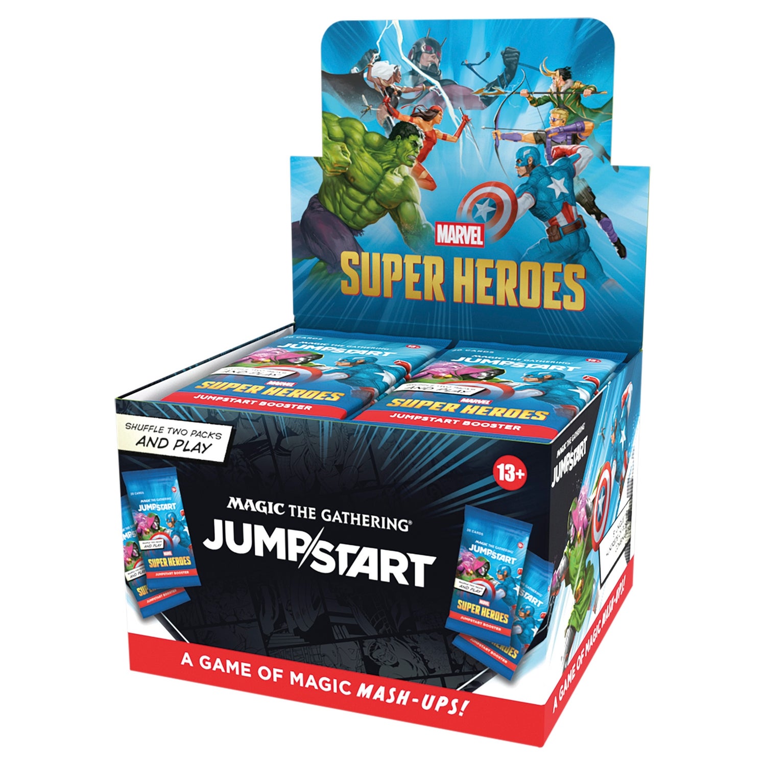 Magic: The Gathering Marvel Super Heroes Jumpstart Booster Box (24 ...