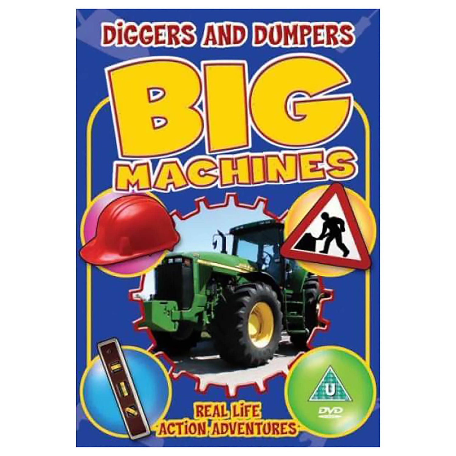 Big Machines - Diggers And Dumpers DVD - Zavvi UK