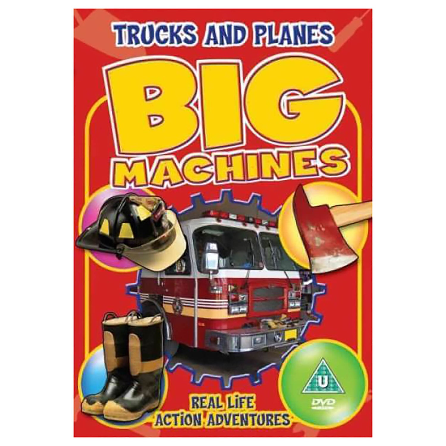 Big Machines - Trucks And Planes DVD - Zavvi UK