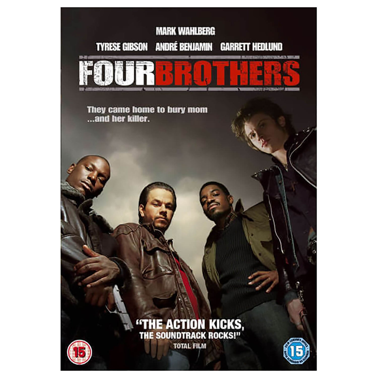 Four Brothers Movie Poster Original Remake: Sons Of Katie Elder And