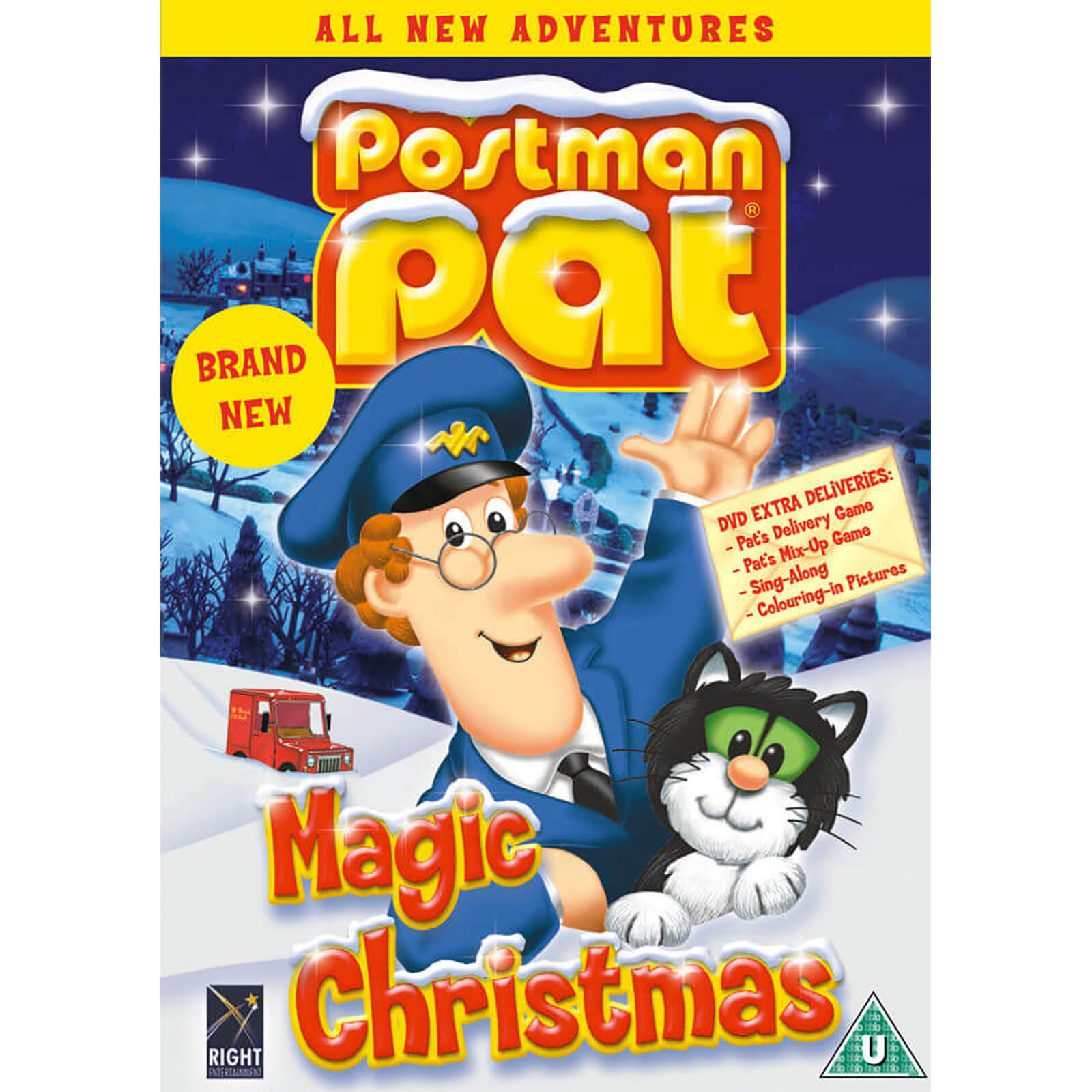 Postman Pat - Magic Christmas DVD - Zavvi Ireland