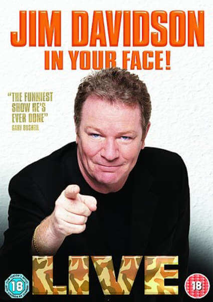 Jim Davidson - In Your Face DVD - Zavvi UK