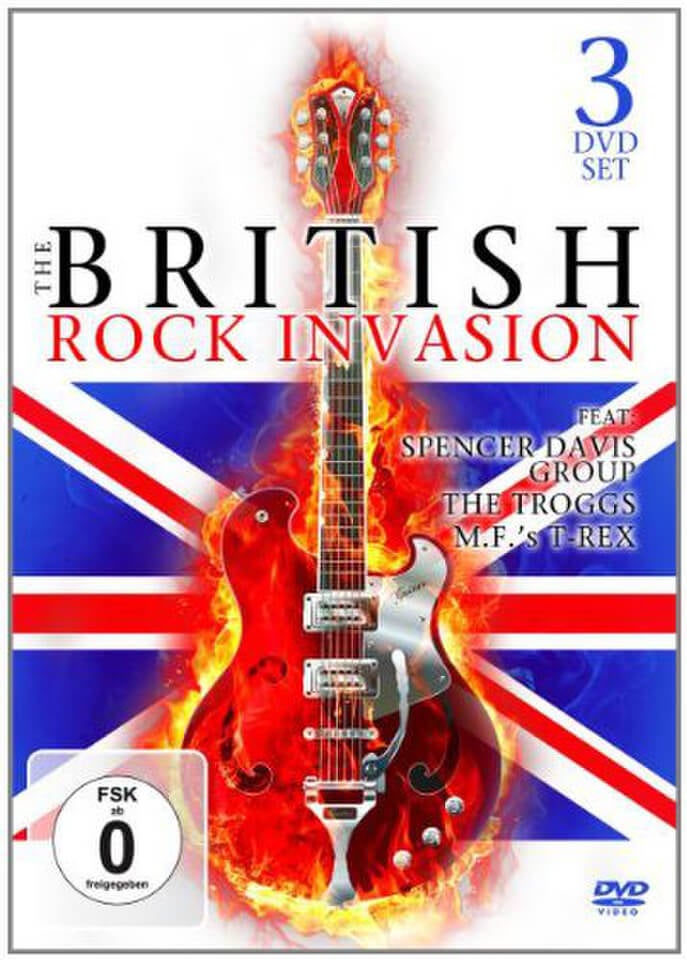 Various Artists - Various Artists: The British Rock Invasion CD - Zavvi UK