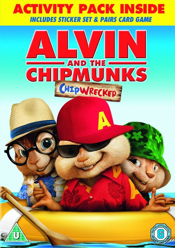 Alvin and the Chipmunks: Chipwrecked (Includes Pairs Game, Stickers and ...