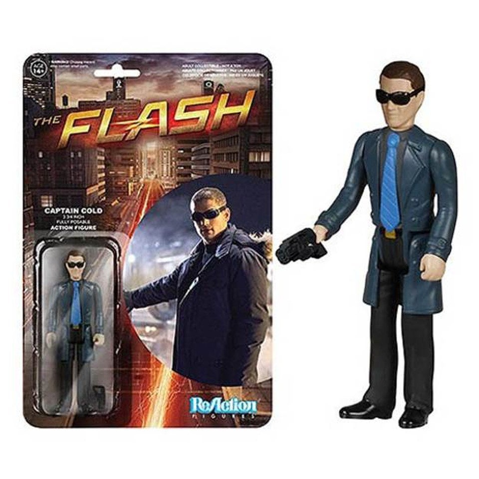 ReAction DC Comics Flash Captain Cold 3 3 4 Inch Action Figure Merchandise Zavvi US