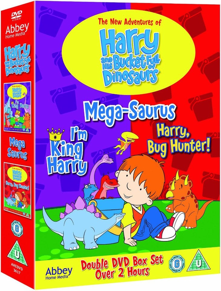Harry & His Bucketful Of Dinosaurs: Mega-Saurus DVD - Zavvi UK