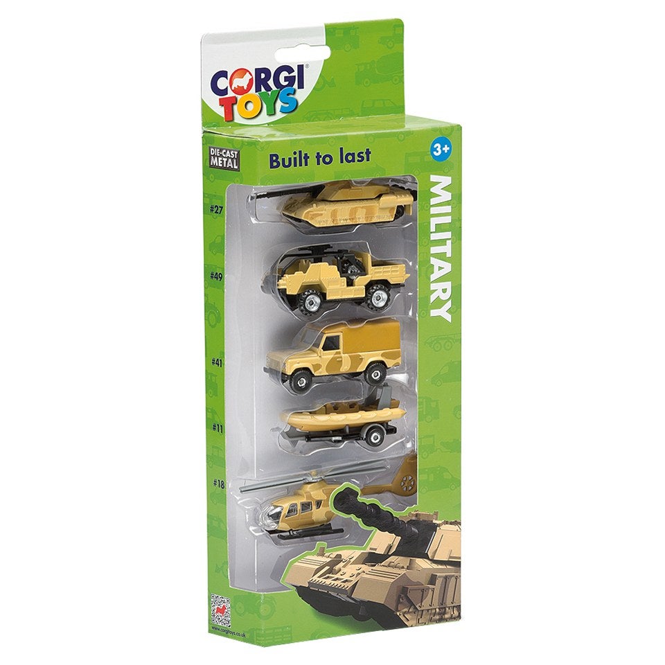 Corgi 5 Pack Military Vehicles Toys - Zavvi US