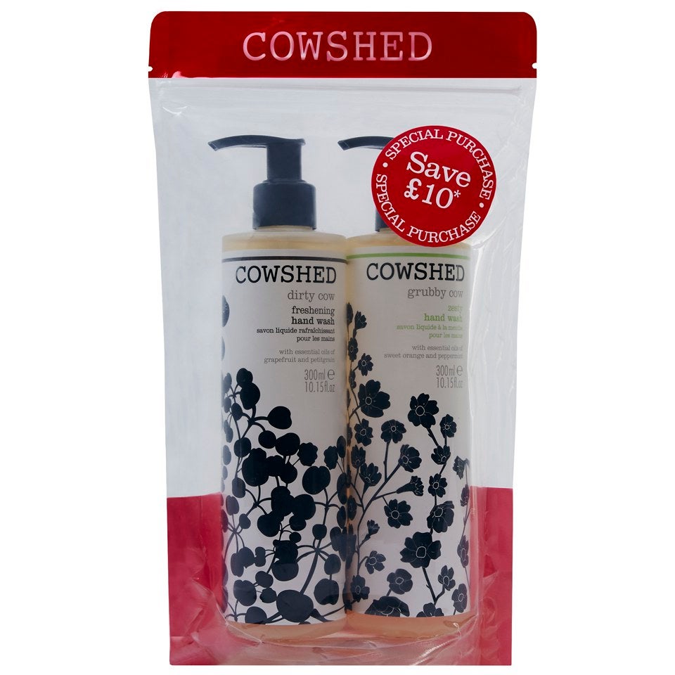 Cowshed Dirty/Grubby Hand Wash Set - LOOKFANTASTIC