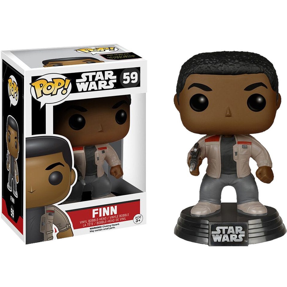 Star Wars The Force Awakens Finn Pop! Vinyl Figure Merchandise - Zavvi UK