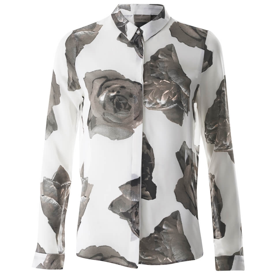 Vero Moda Women's Maggi Long Sleeve Shirt - Bright White | TheHut.com