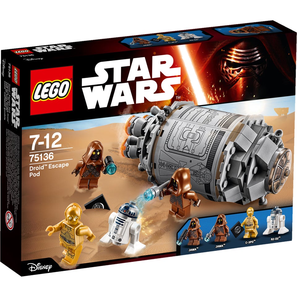 LEGO Star Wars: Droid™ Escape Pod (75136) Toys - Zavvi UK
