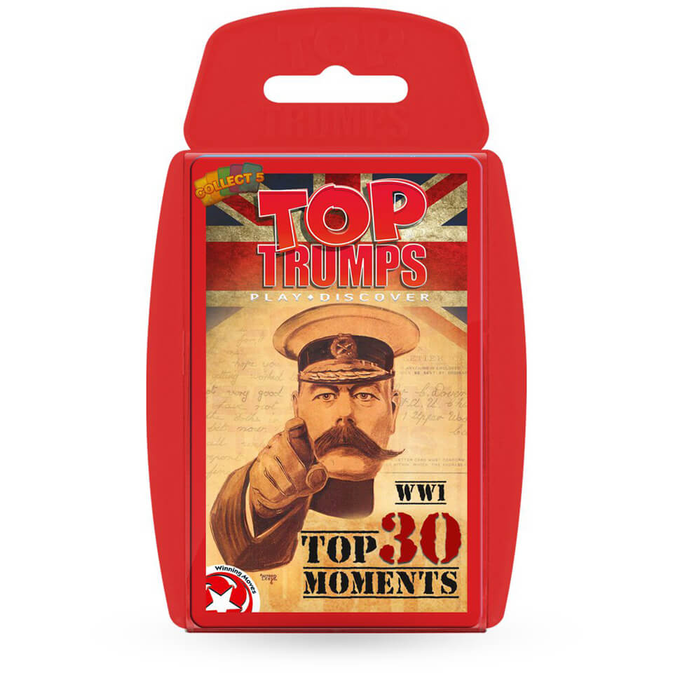 Classic Top Trumps - WW1: A History - IWOOT UK