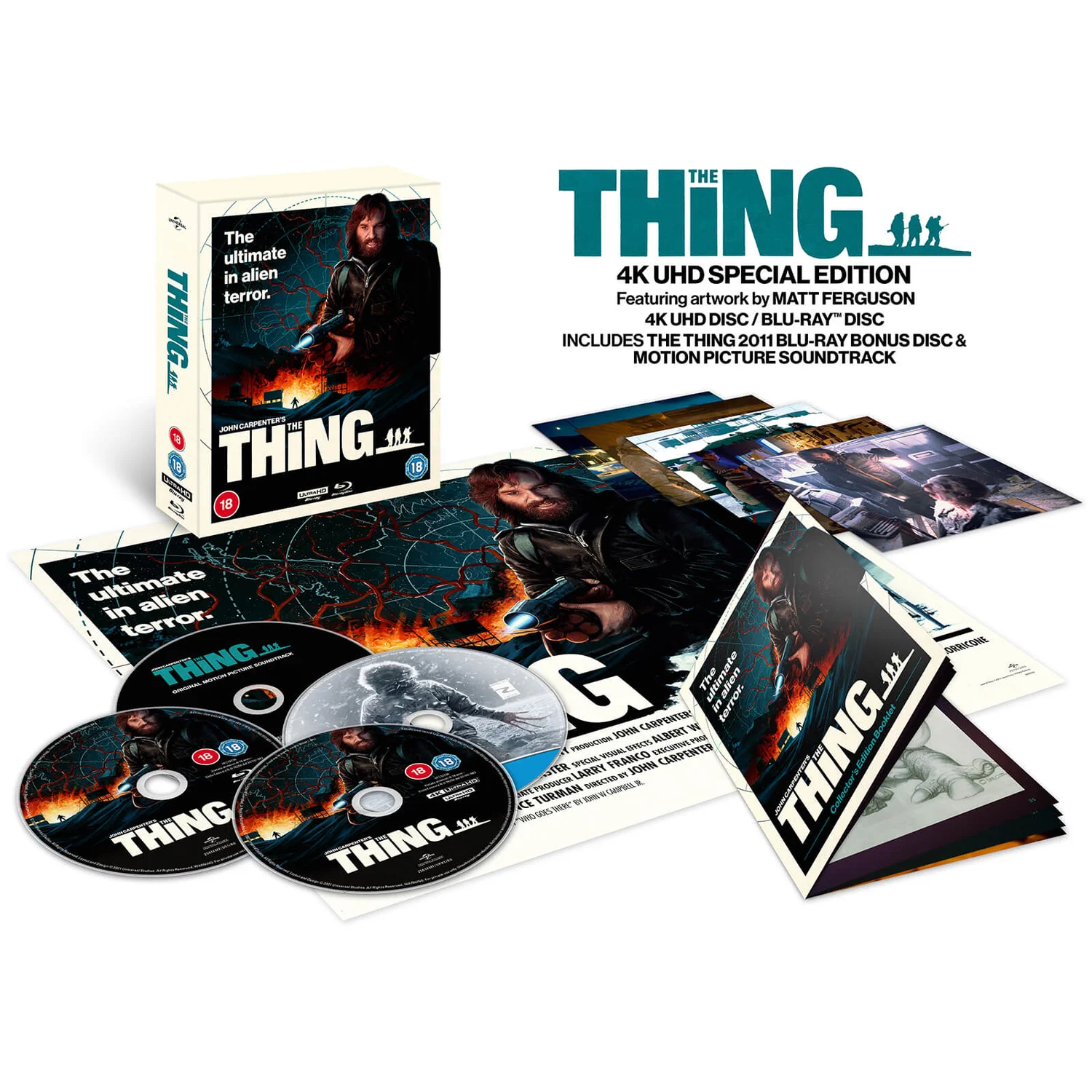 The Thing - Édition collector limitée [4K + 2D] - Royaume-Uni - Blusteel