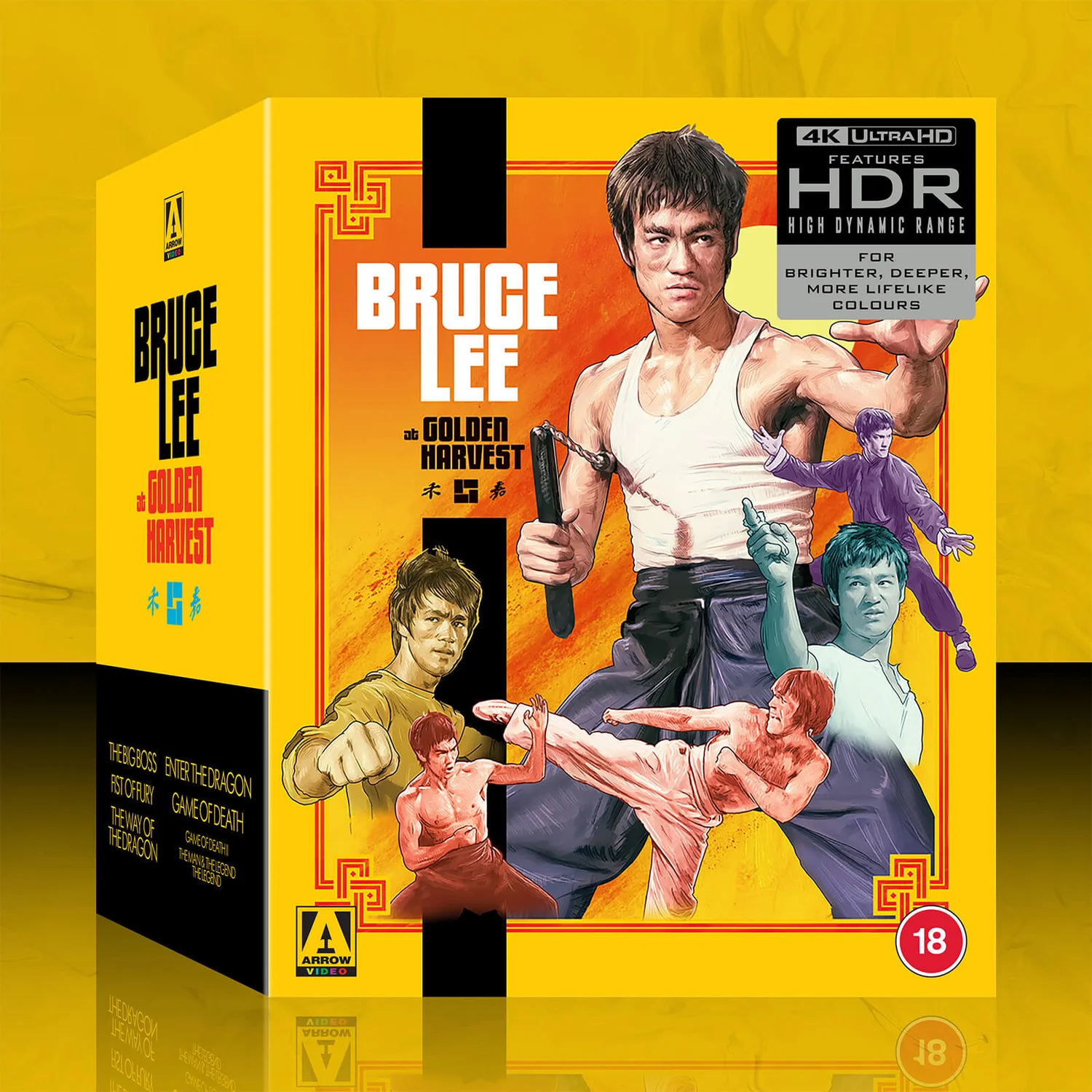 Bruce Lee Golden Harvest Boxset 4K UHD from Arrow - Blu-ray Forum