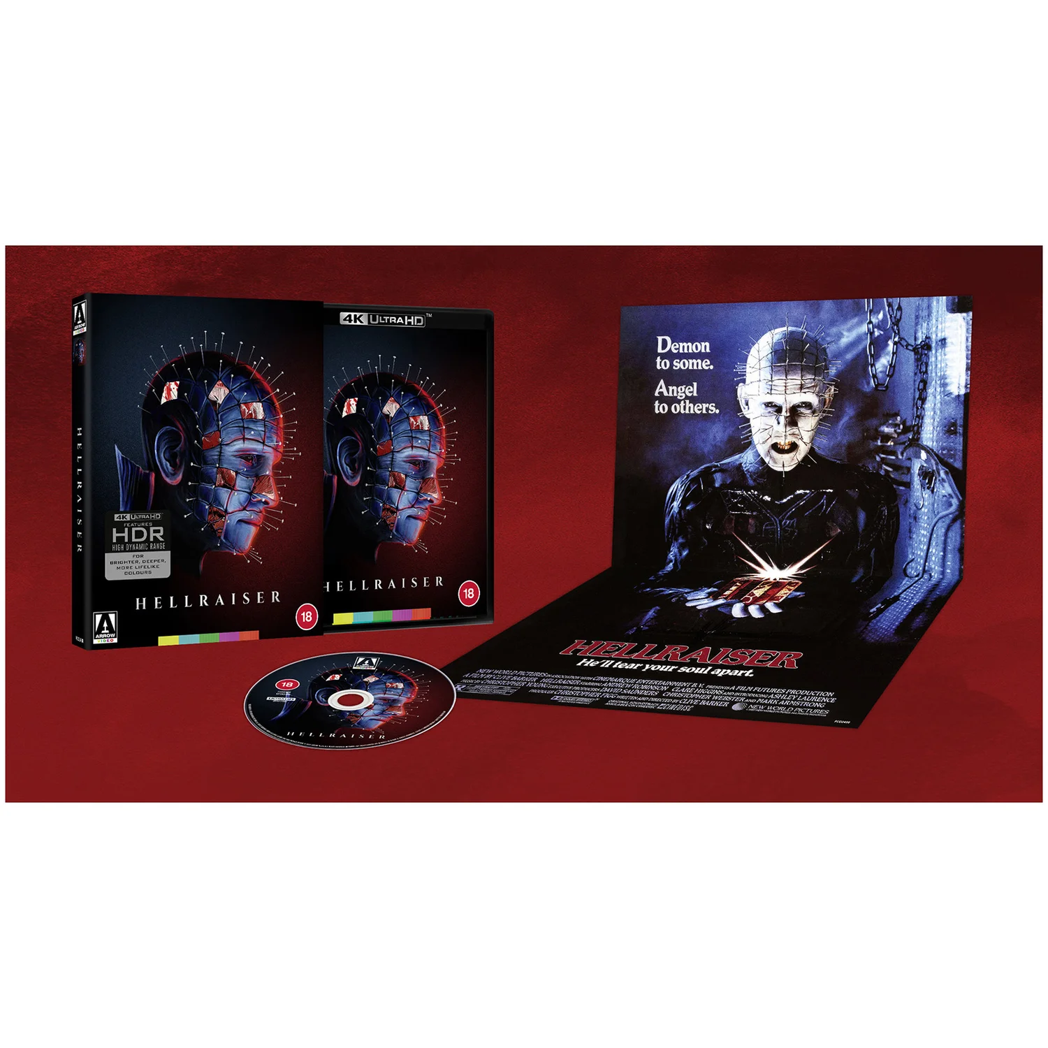 Hellraiser: Quartet of Torment 4K UHD (1987-1996) Arrow Limited Edition ...