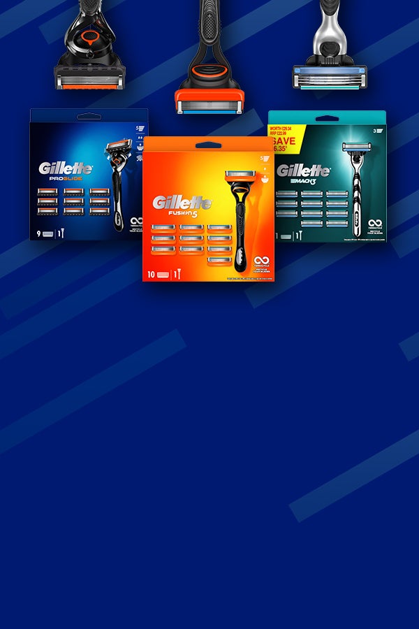 Gillette razors, shavers & mens grooming | Gillette UK