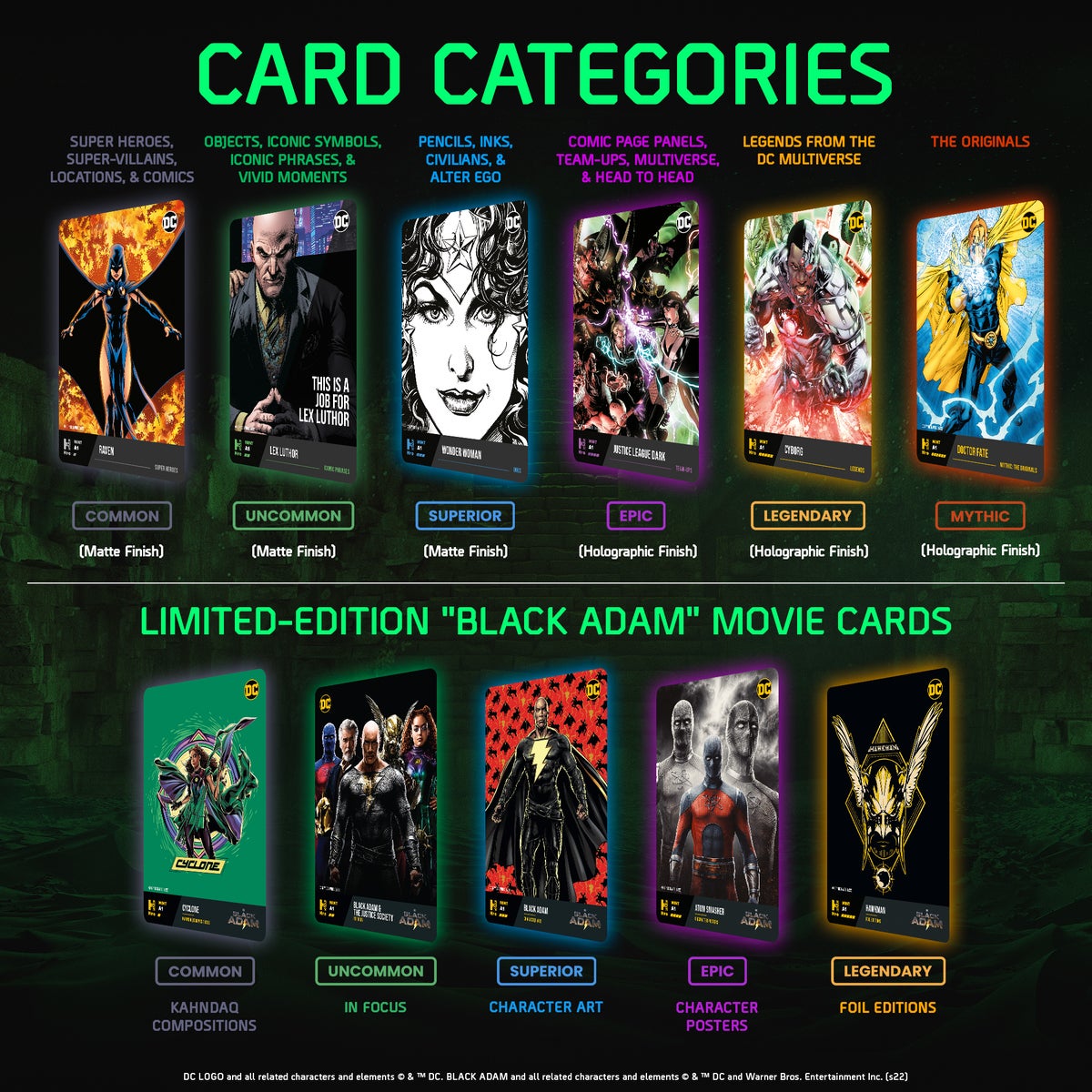 Hro Trading Cards (DC Comics): Hybrid NFTs – Zavvi UK