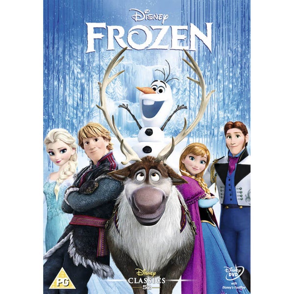 frozen dvd case