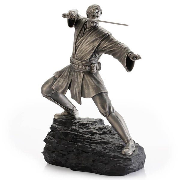 Royal Selangor Limited Edition Star Wars Obi Wan Pewter Figure 1500 Pieces Worldwide Merchandise Zavvi UK