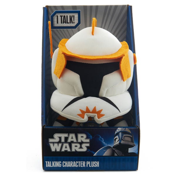 Star Wars Clone Wars - Talking Plush - Commander Cody 9 Inch - IWOOT UK