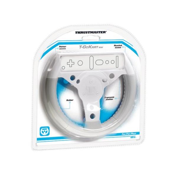 Thrustmaster T-Go Kart NW Racing Wheel (Wii) - Wii Remote Not Included ...