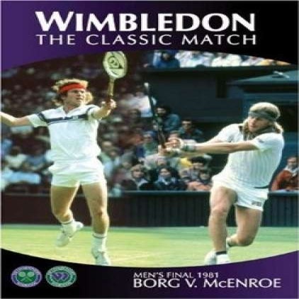 Wimbledon Classic Matches: 1981 Men's Final Borg vs McEnroe DVD | Zavvi ...