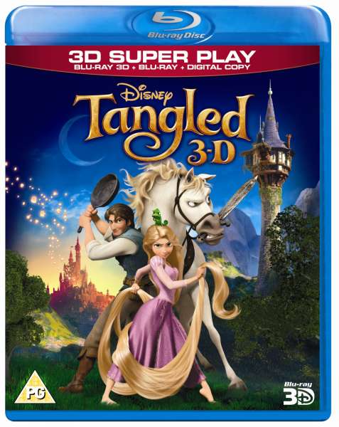 Tangled: 3D Super Play (Includes 3D Blu-ray, 2D Blu-ray and Digital ...