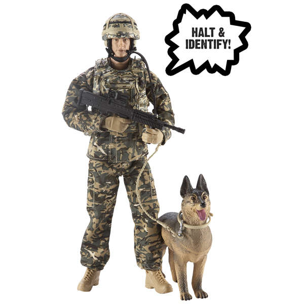H.M. Armed Forces: RAF Police Dog Handler Toys - Zavvi UK