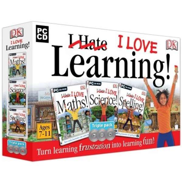 DK - I Love Learning Pack (includes I Love Maths / Spelling / Science ...