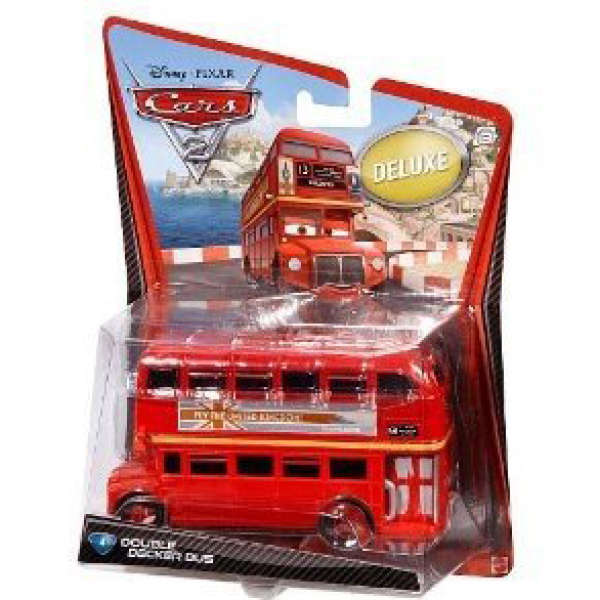 Cars 2: Oversized Die Cast Double Decker Bus Toys - Zavvi UK
