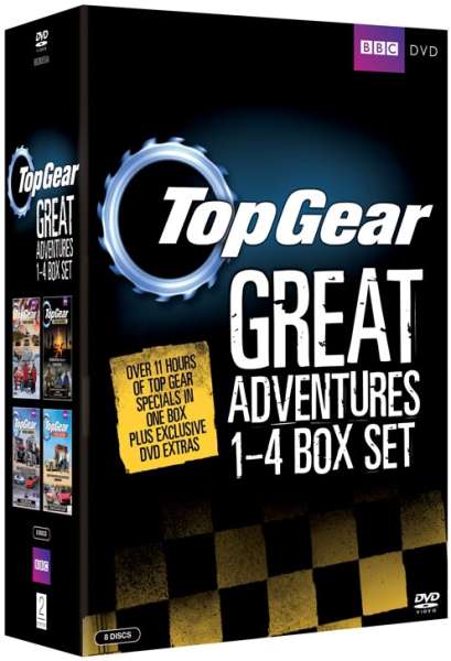 Top Gear: The Great Adventures - Box Set 1-4 DVD - Zavvi UK