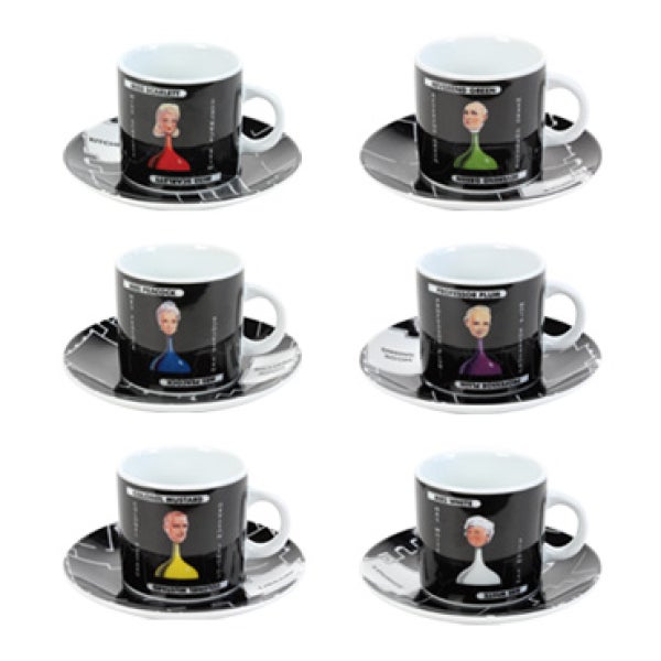 Cluedo Espresso Mug Set Traditional Gifts - Zavvi UK
