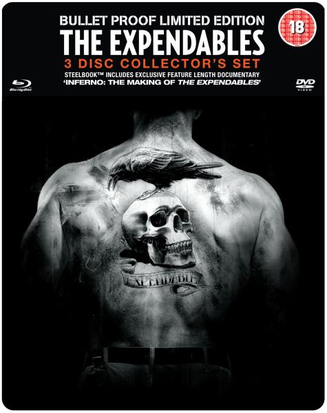 The Expendables: Collector's Edition Steel Tin (Includes Blu-Ray and ...