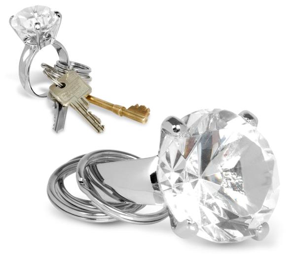 Diamond Key Ring - IWOOT UK
